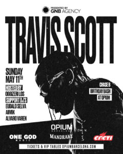 Travis Scott - Opium Barcelona